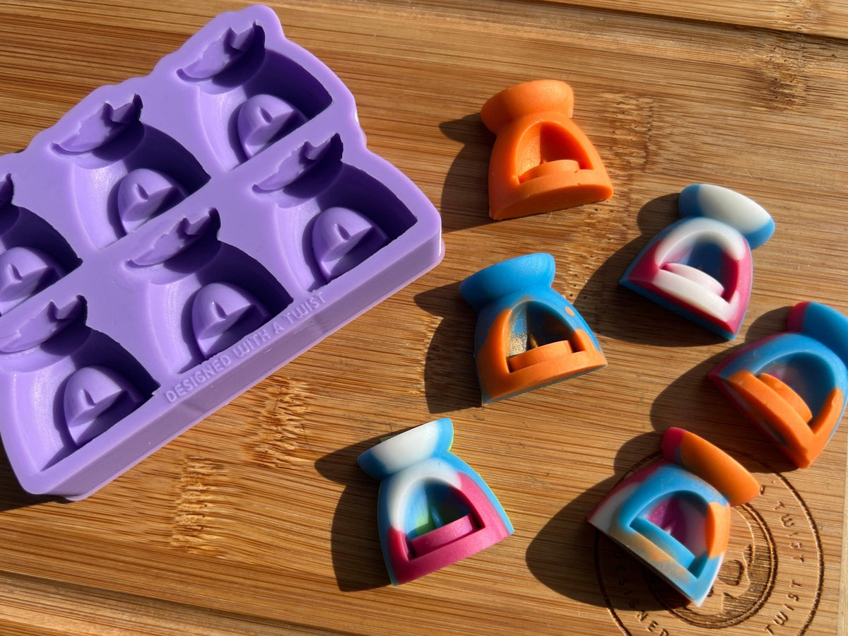 Mini Wax Burner Silicone Mold | Designed with a Twist