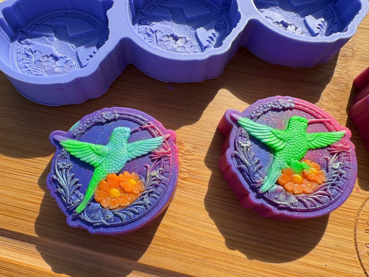 Hummingbird Silicone Mold Trio | Designed with a Twist
