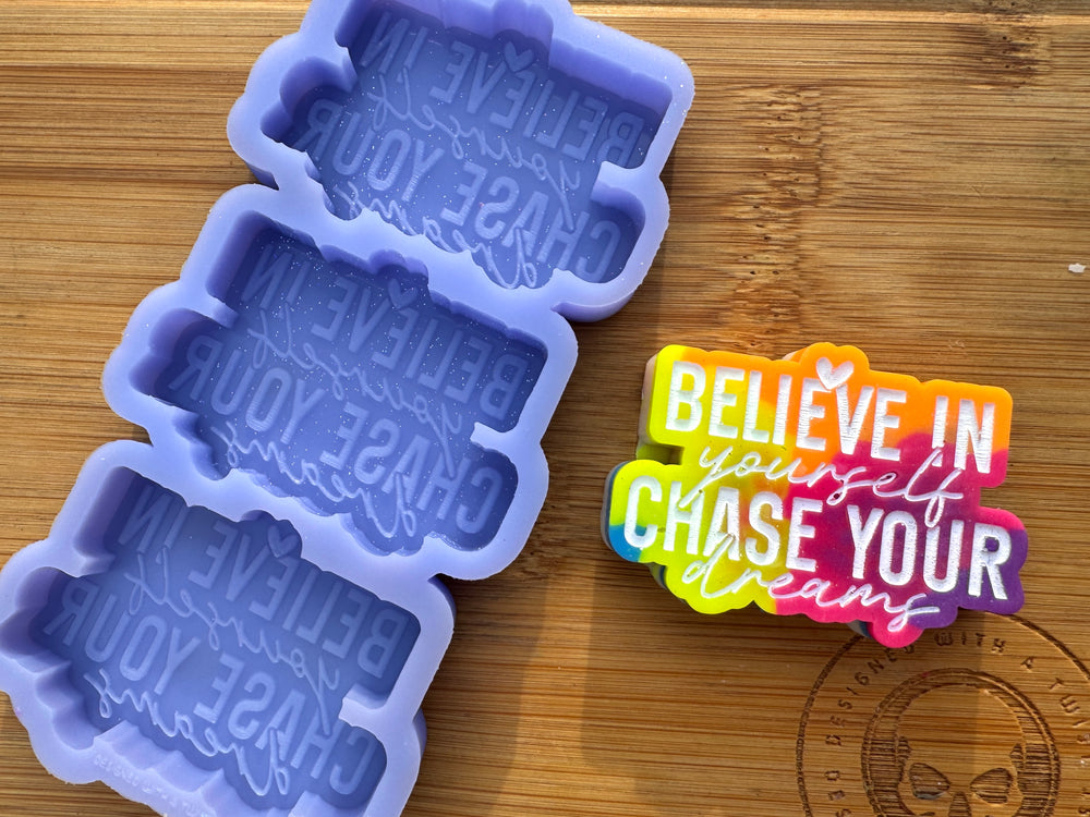 Believe in Yourself Trio Silicone Mold | Designed with a Twist