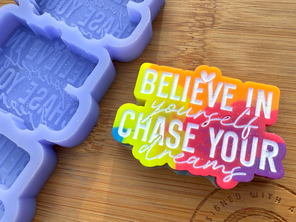 Believe in Yourself Trio Silicone Mold | Designed with a Twist
