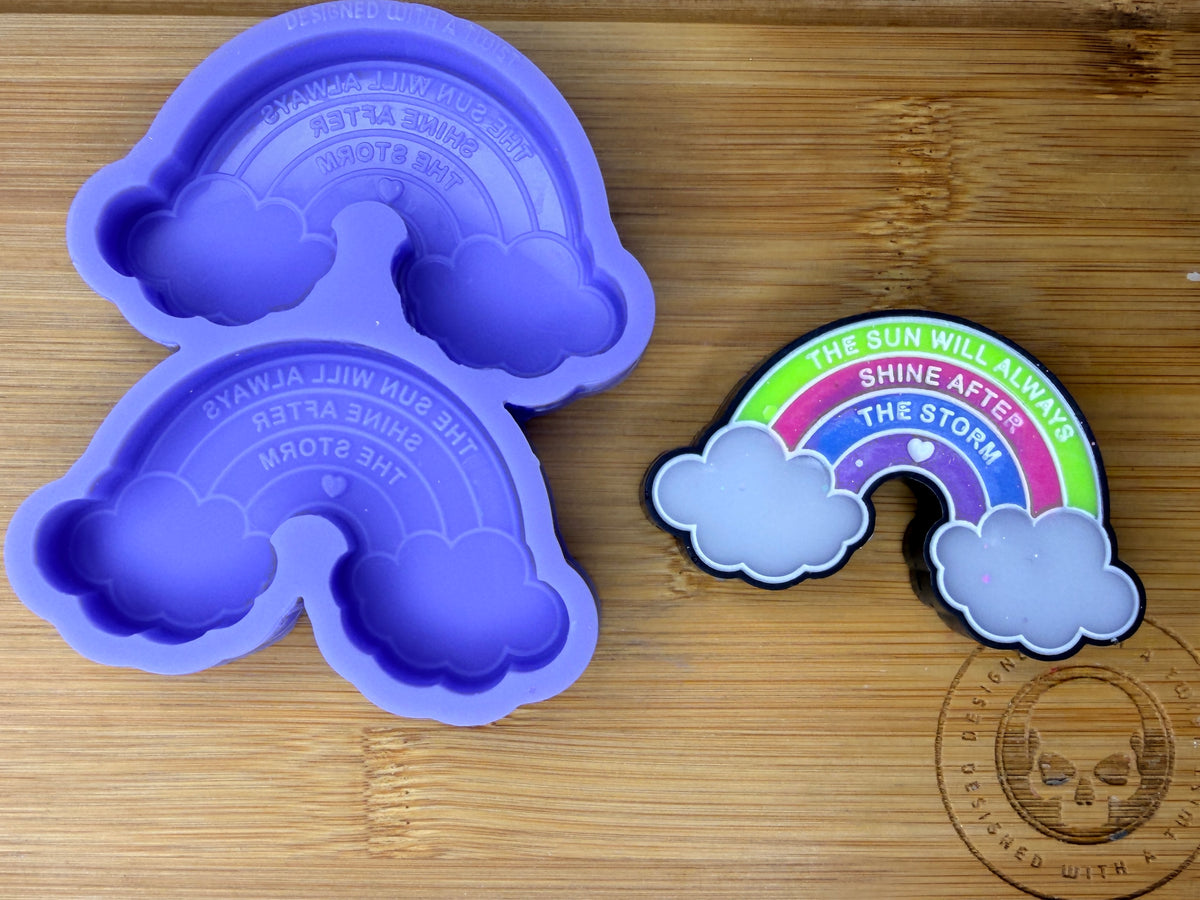 Slogan Rainbow Duo Mold | Designed with a Twist
