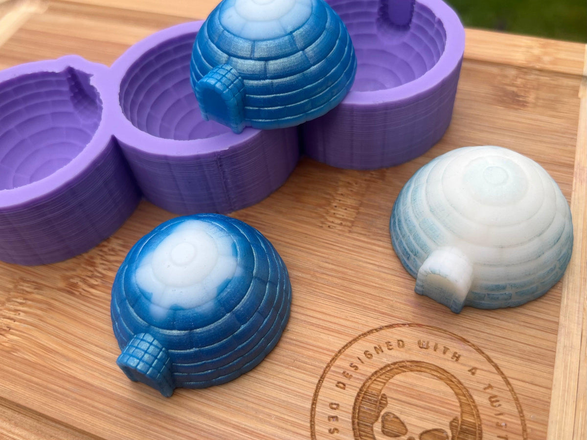 Big Igloo Wax Melt Silicone Molds | Designed with a Twist