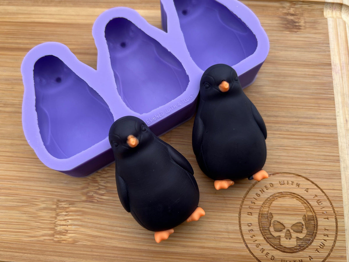 Penguin Wax Melt Silicone Mold | Designed with a Twist