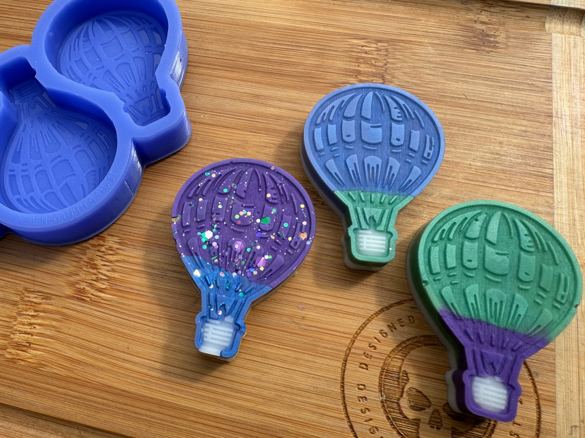 Hot Air Balloon Silicone Mold Trio | Designed with a Twist