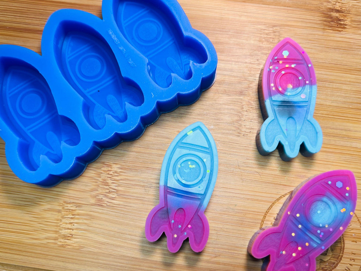 Rocket Silicone Mold | Designed with a Twist