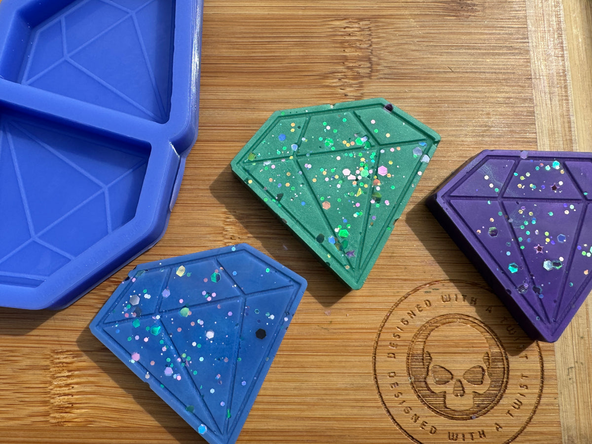 Diamond Silicone Mold Trio | Designed with a Twist