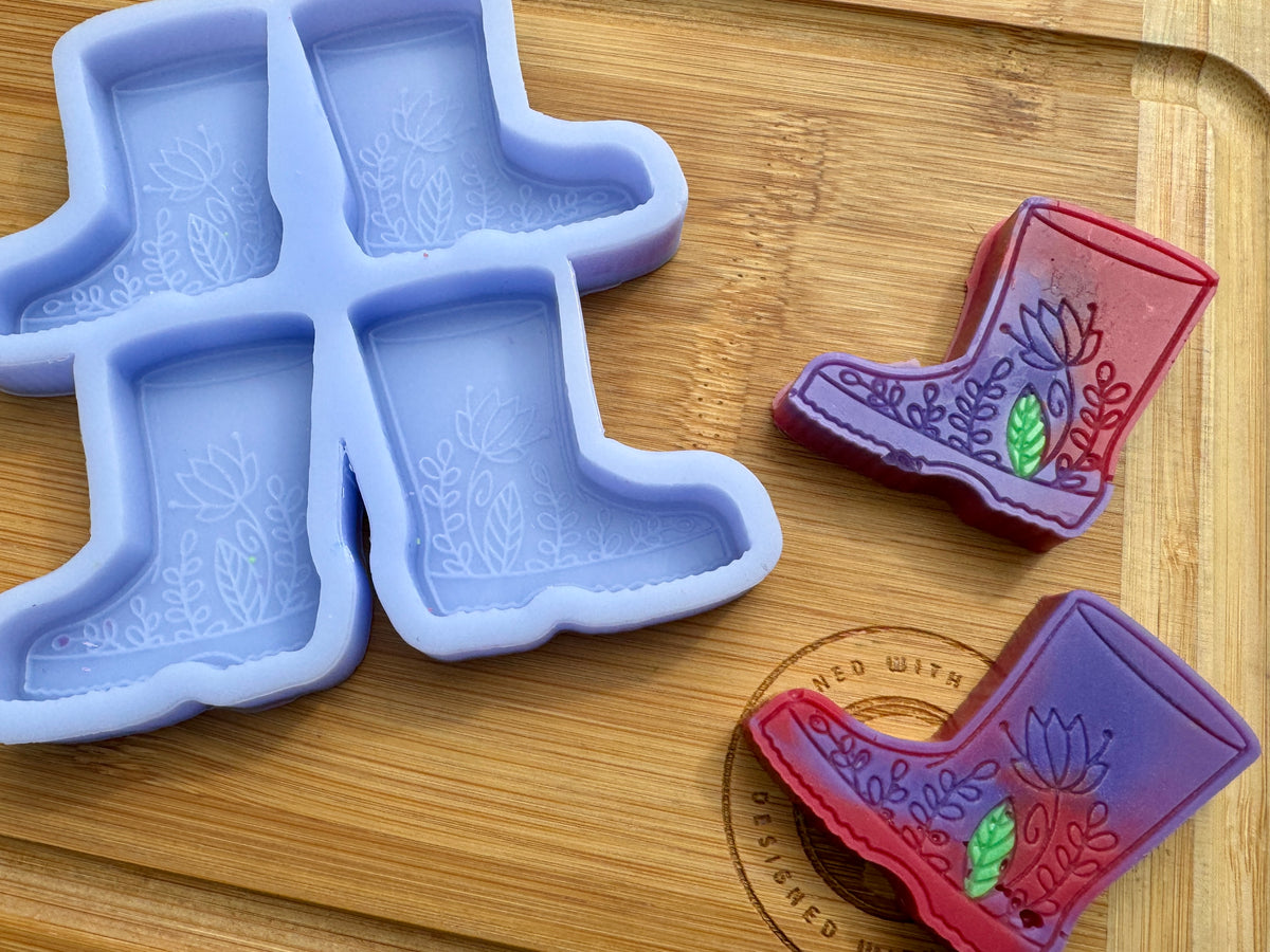 Wellies Silicone Mold | Designed with a Twist