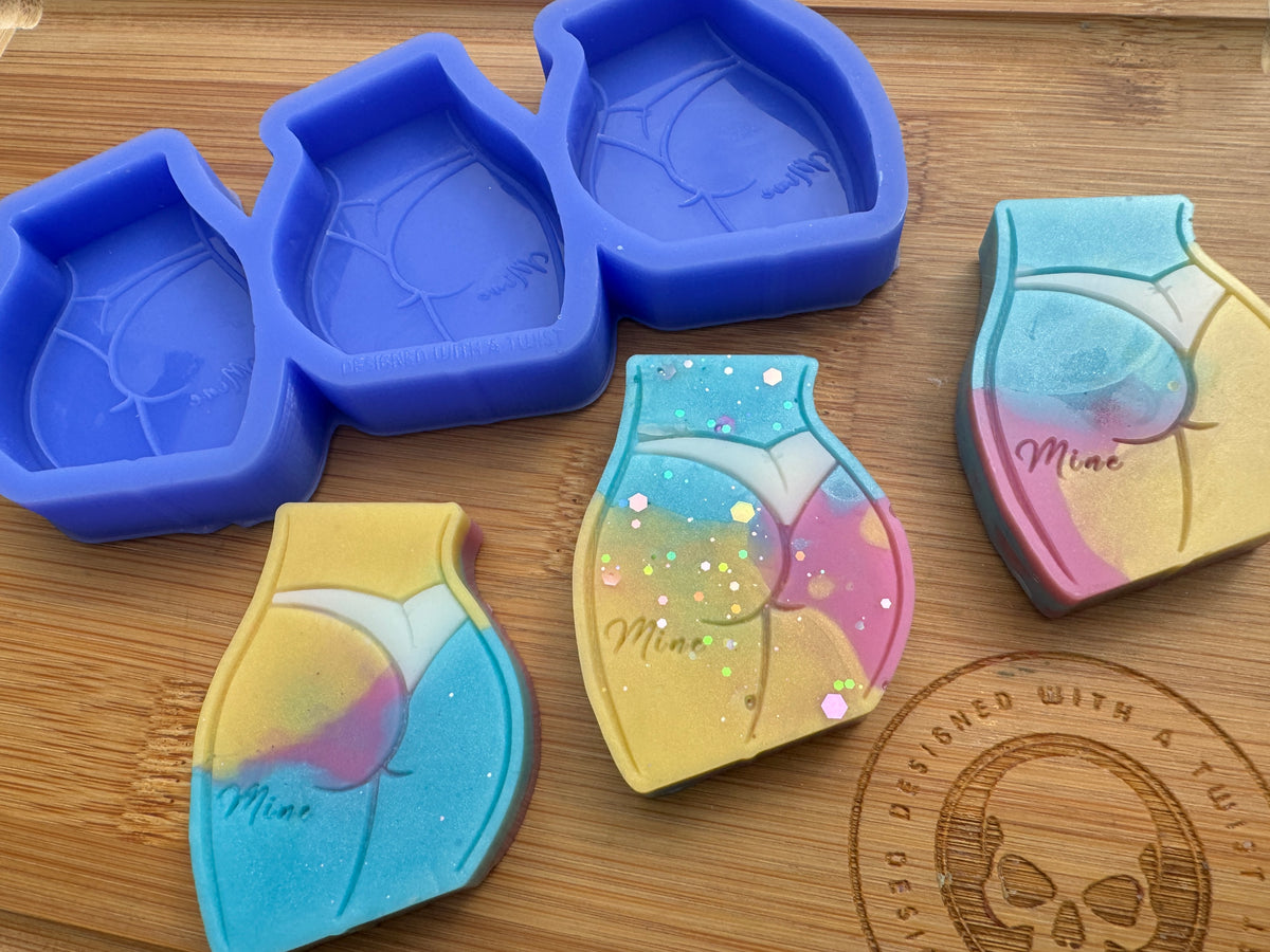 Mine Thigh Tattoo Silicone Mold Trio | Designed with a Twist