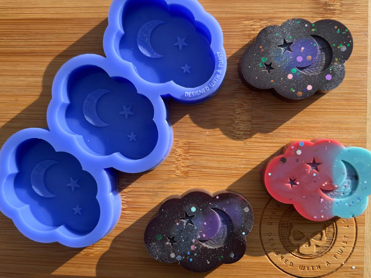 Celestial Clouds Silicone Mold | Designed with a Twist