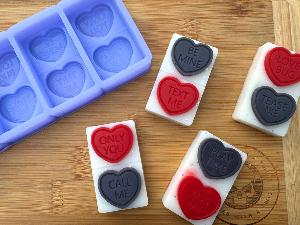 Conversation Heart Silicone Mold - HoBa Edition | Designed with a Twist