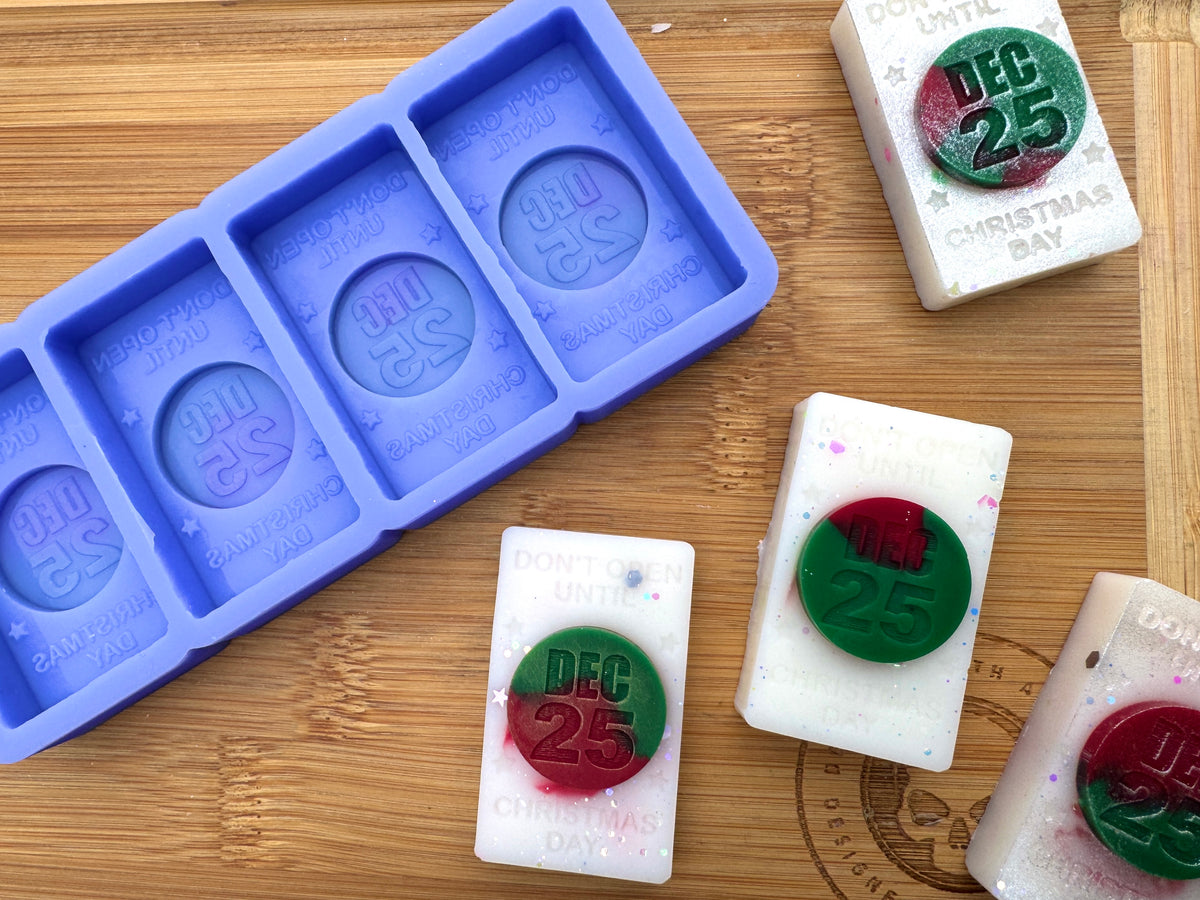Do Not Open Until Christmas Day Silicone Mold - HoBa Edition | Designed ...