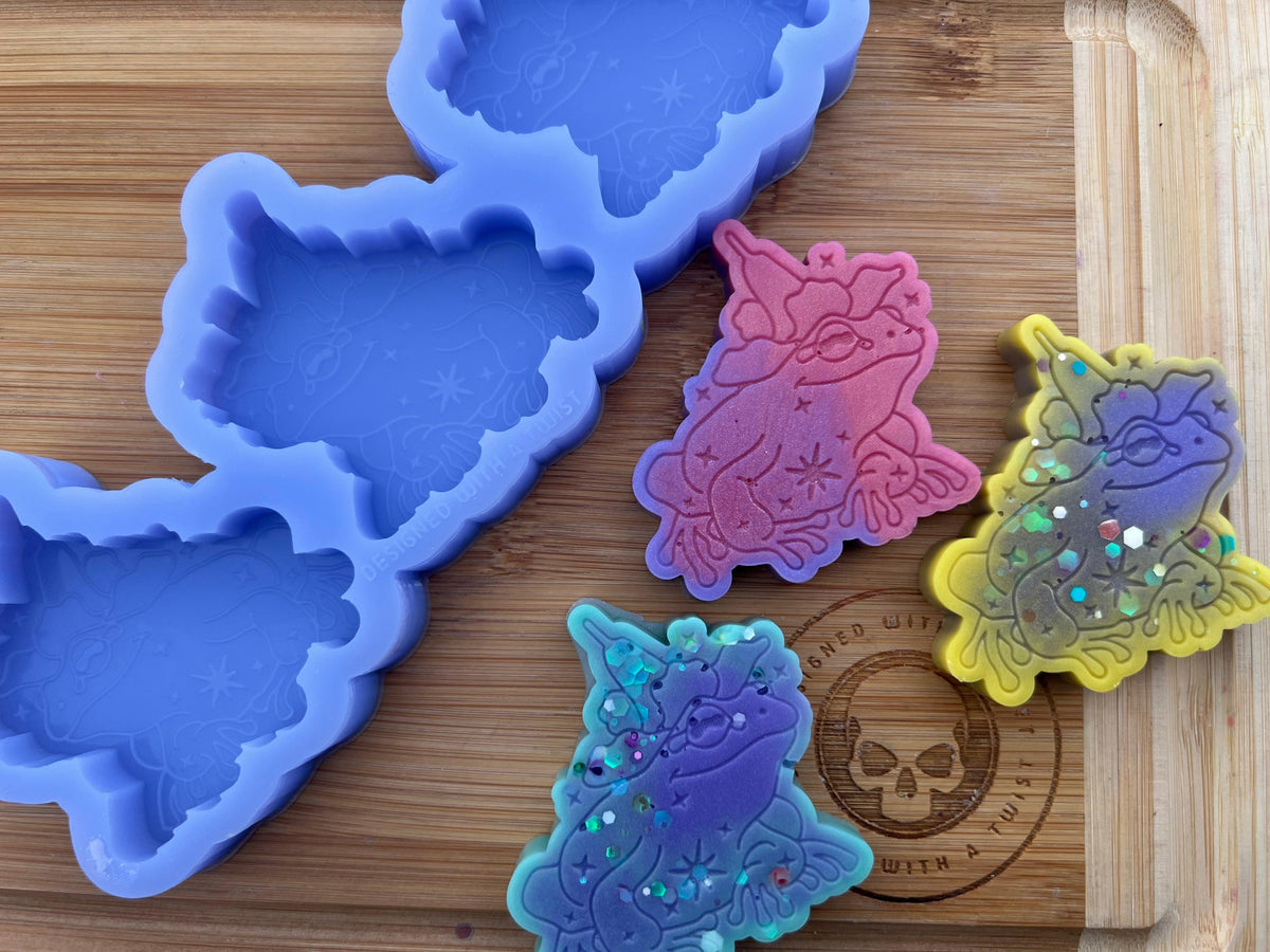 Cute Frog Wax Melt Silicone Mold | Designed with a Twist