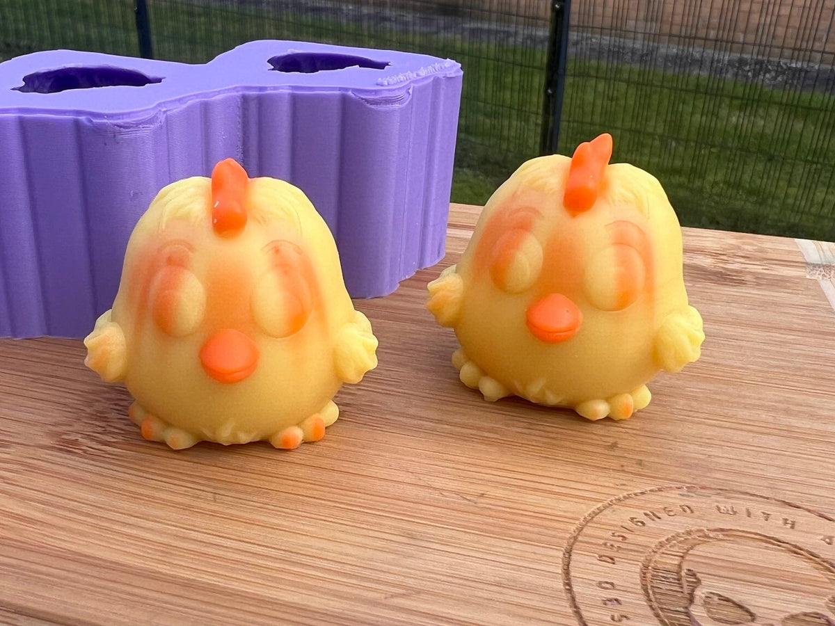 Cute Chick Wax Melt Silicone Mold | Designed with a Twist