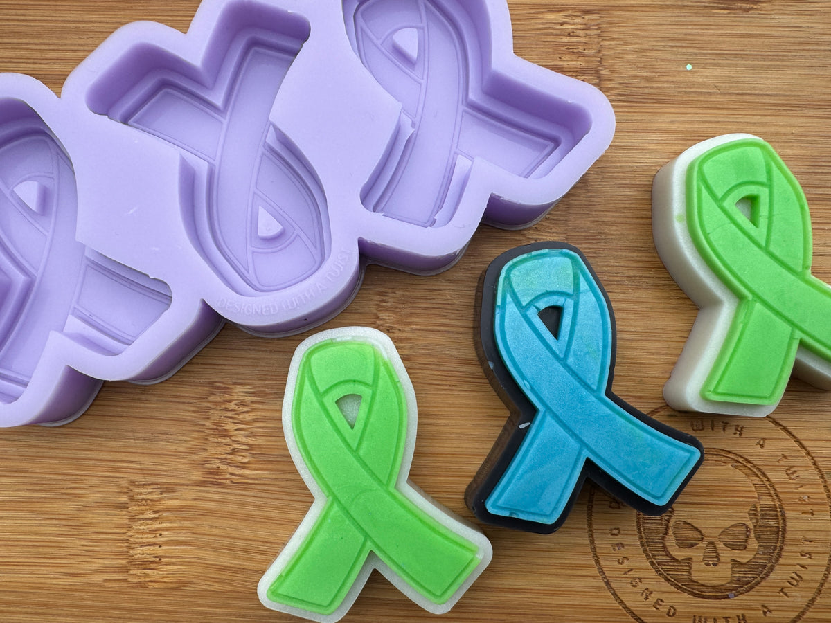 Awareness Ribbon Silicone Mold | Designed with a Twist