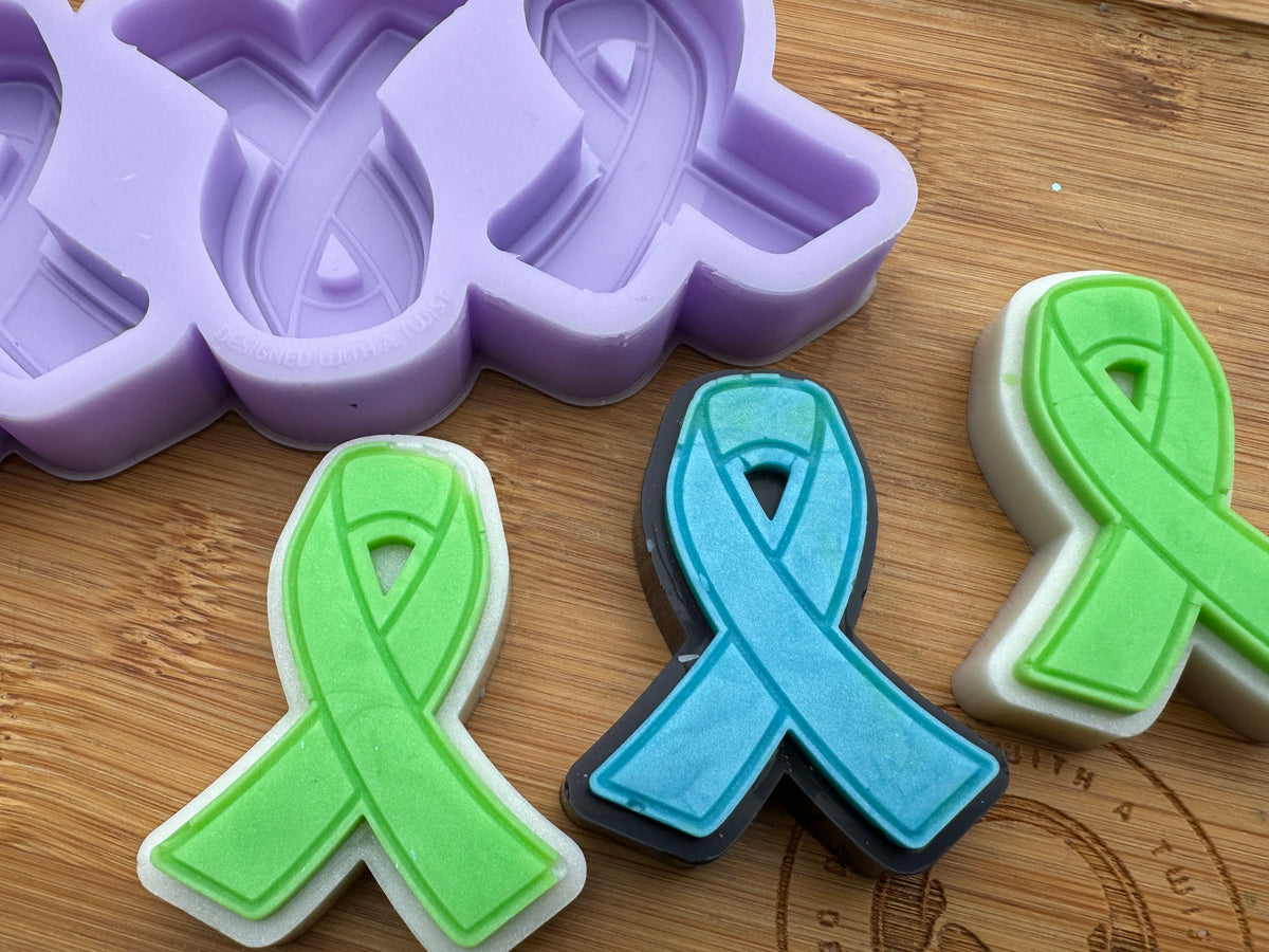 Awareness Ribbon Silicone Mold | Designed with a Twist