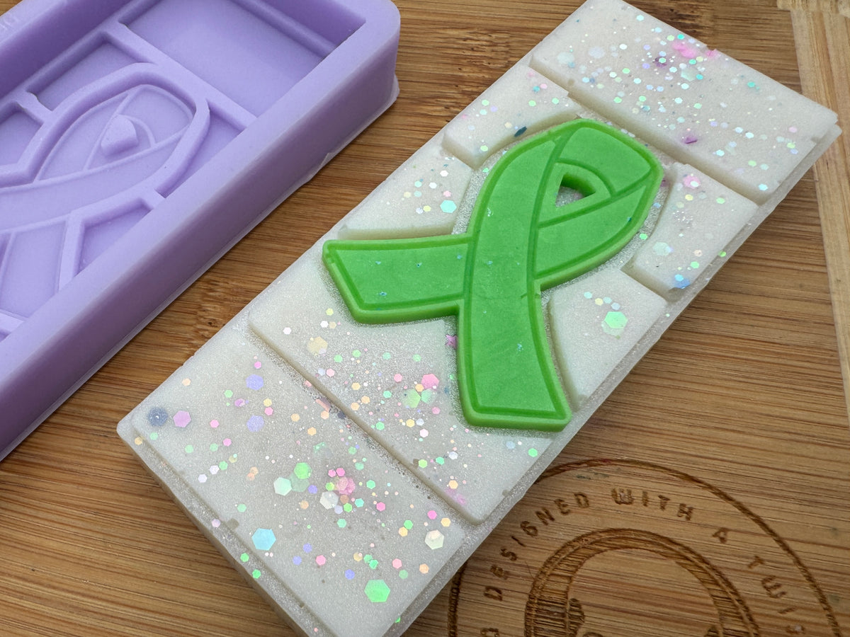 Awareness Ribbon Snapbar Silicone Mold | Designed with a Twist
