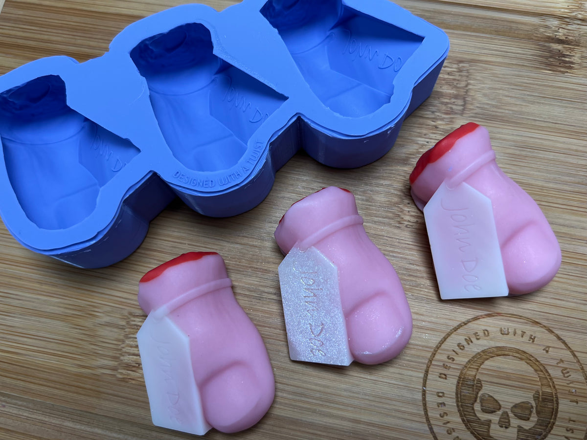 John Doe’s Toe Wax Melt Silicone Mold | Designed with a Twist