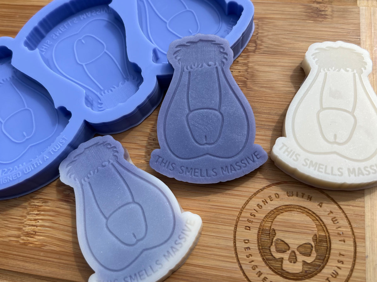 This Smells Massive Wax Melt Silicone Mold | Designed with a Twist