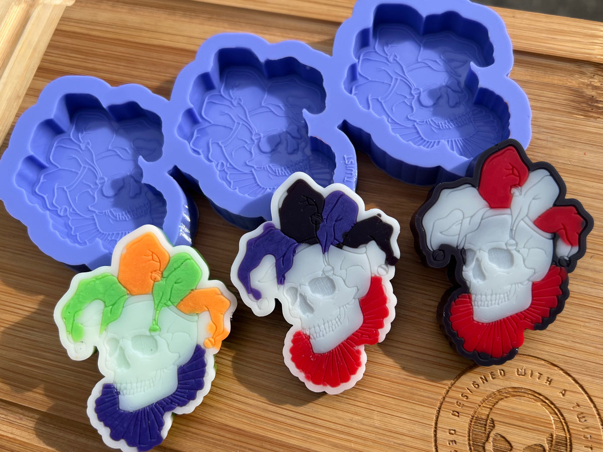 The Jester Wax Melt Silicone Mold – Designed with a Twist