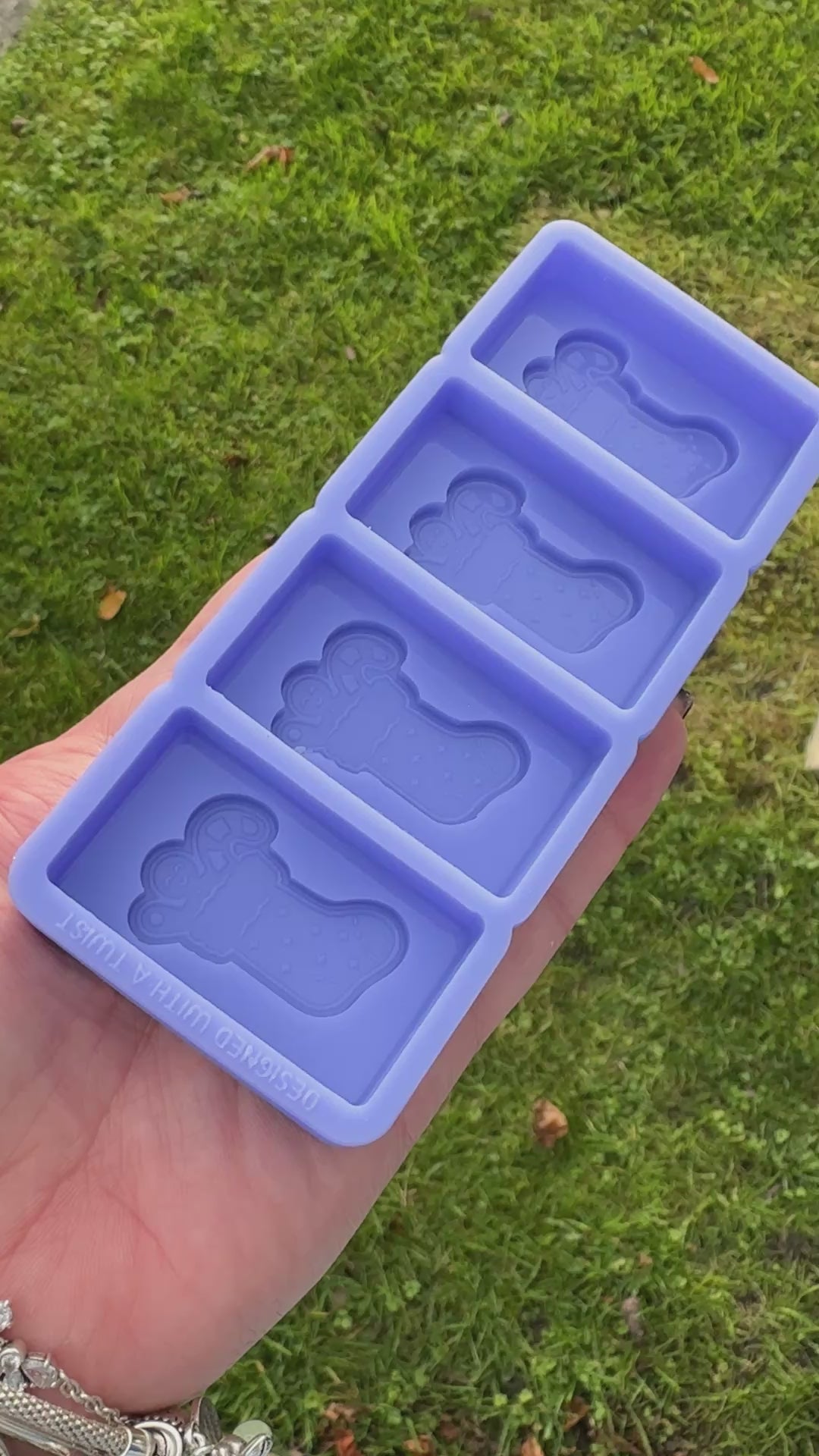 Stocking Silicone Mold - HoBa Edition | Designed with a Twist