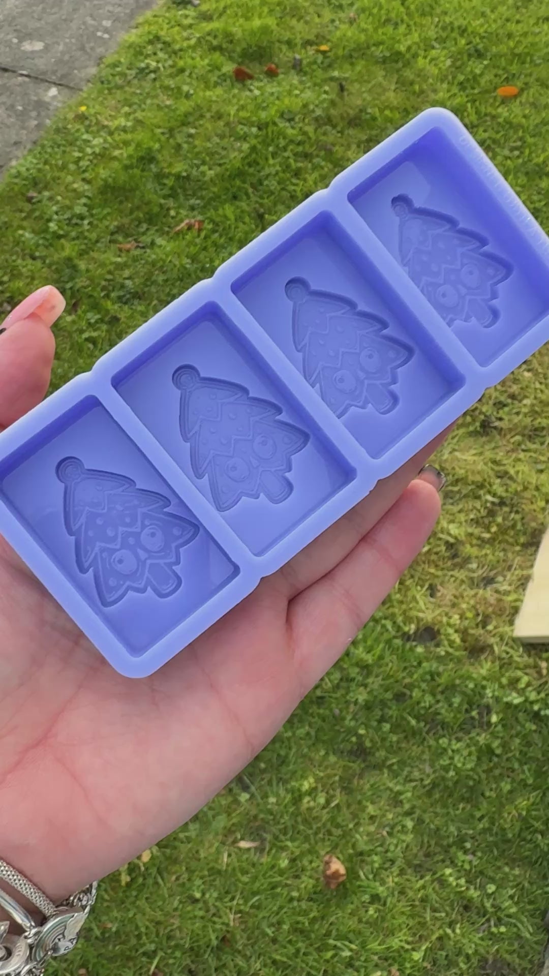 Spooky Christmas Tree Silicone Mold - HoBa Edition | Designed with a Twist