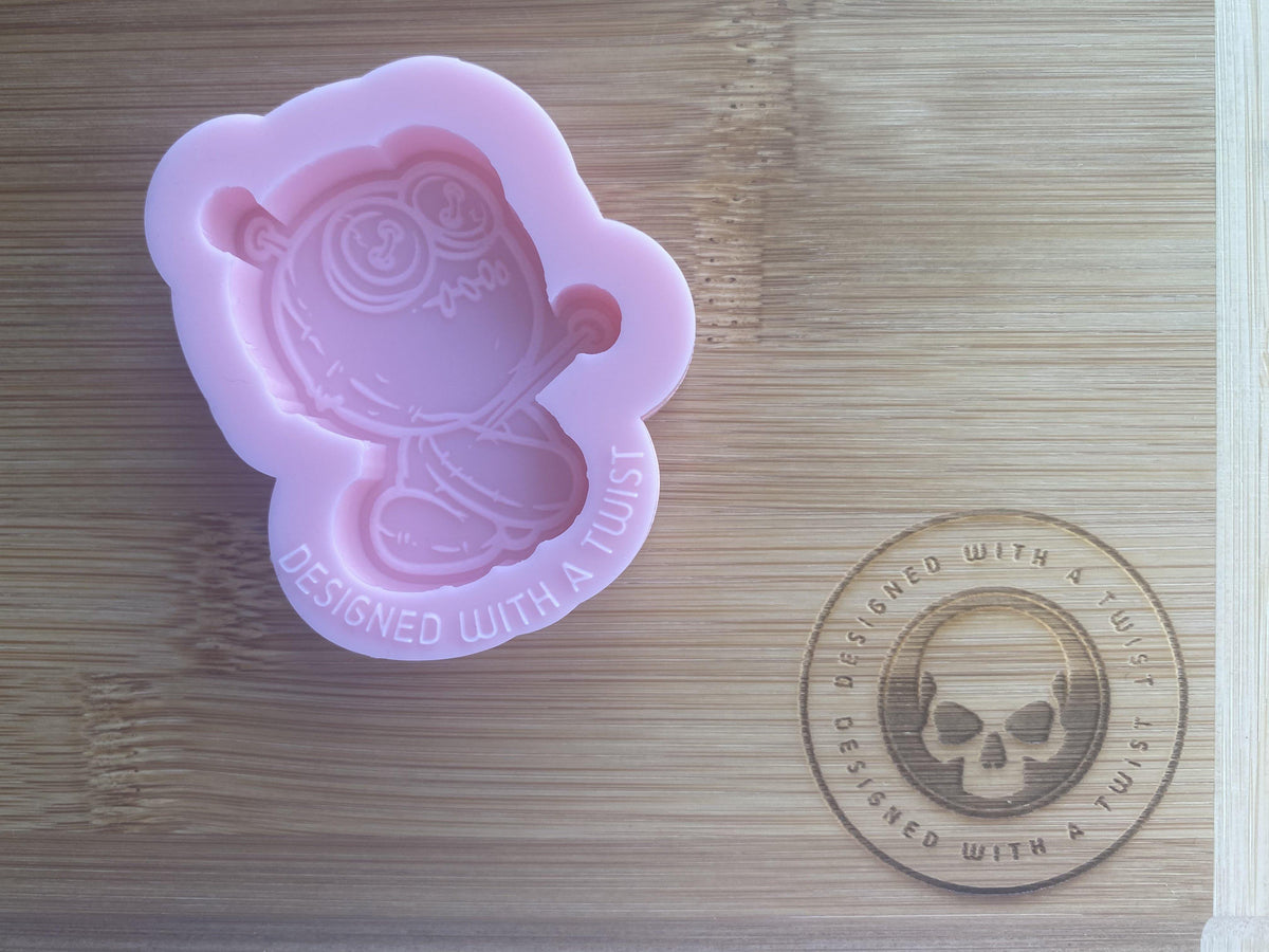 Voodoo Doll Wax Melt Tart Silicone Mold | Designed with a Twist