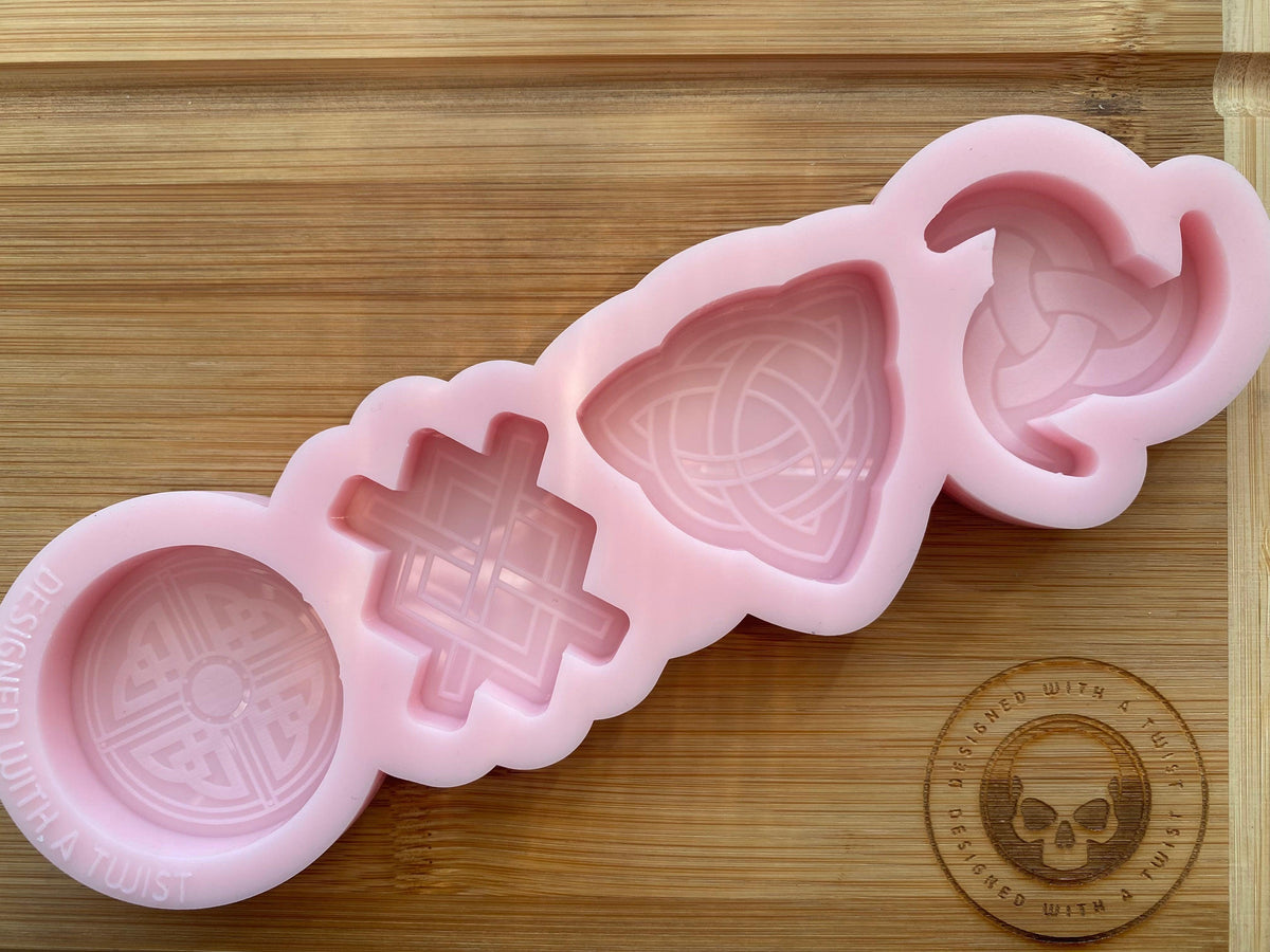 Viking Norse Symbol Wax Melt Silicone Mold | Designed with a Twist